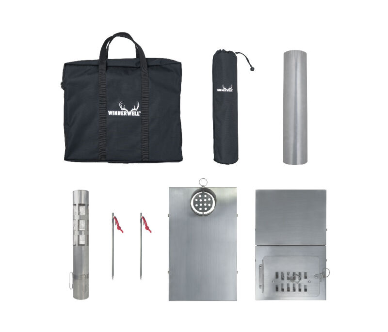Fastfold PLUS Titanium Nested Pipe L-sized Camping Stove - Troyer und
